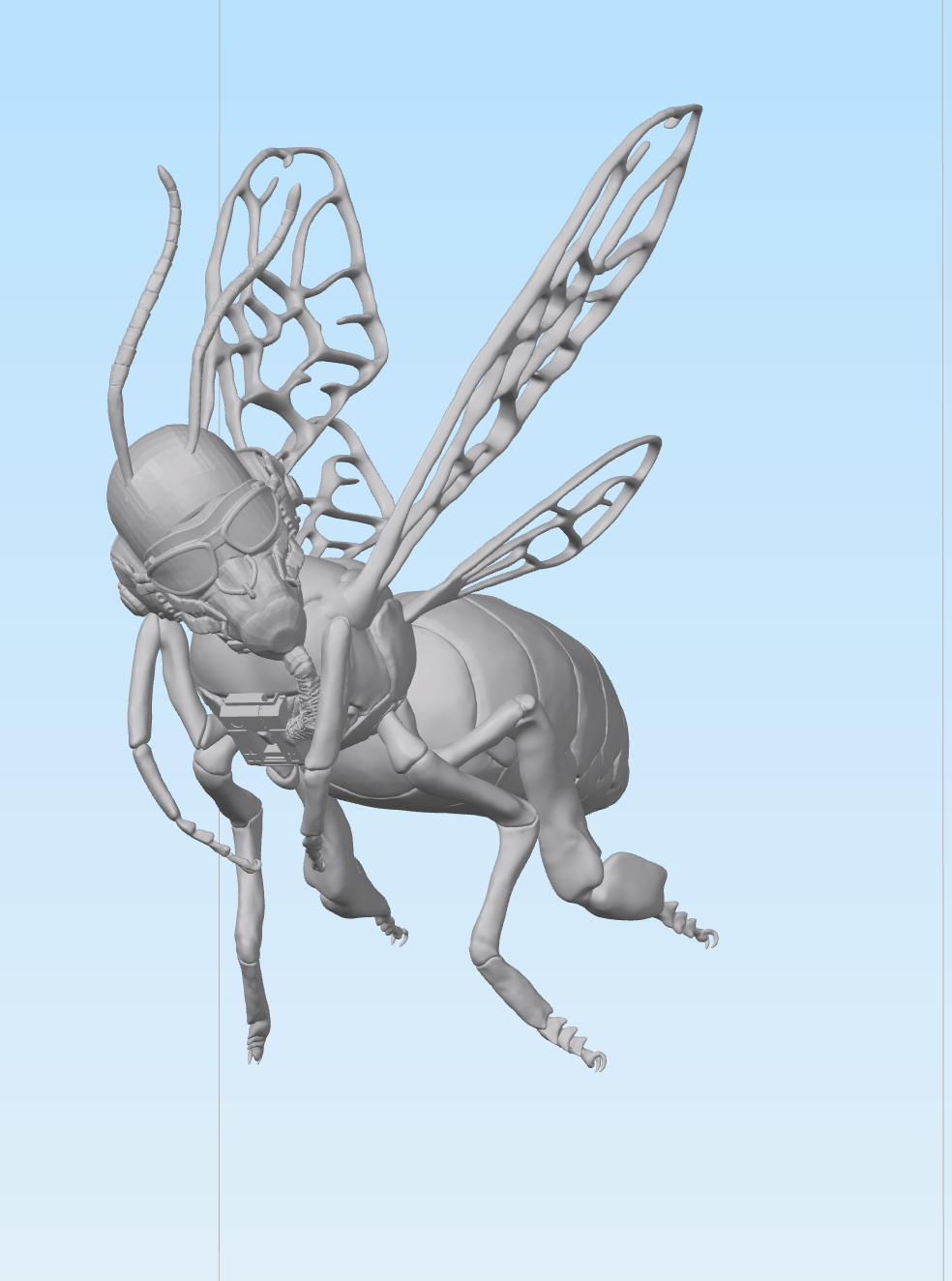 Fichier STL Pilote de chasse d'abeilles・Plan pour imprimante 3D à télécharger・Cults